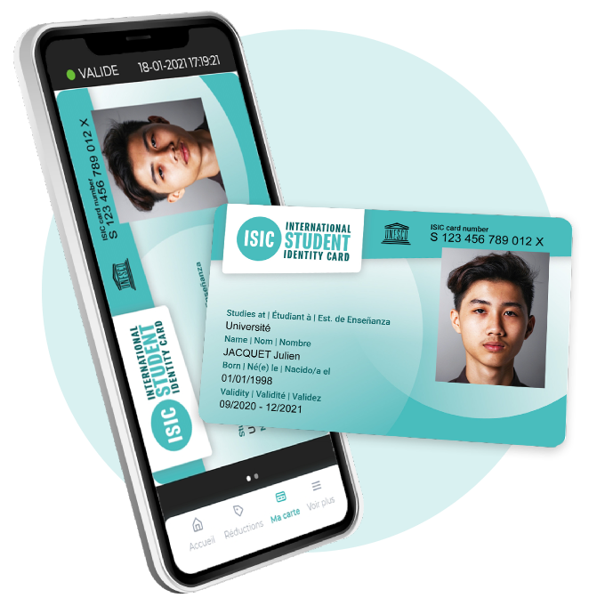 La carte d'étudiant internationale